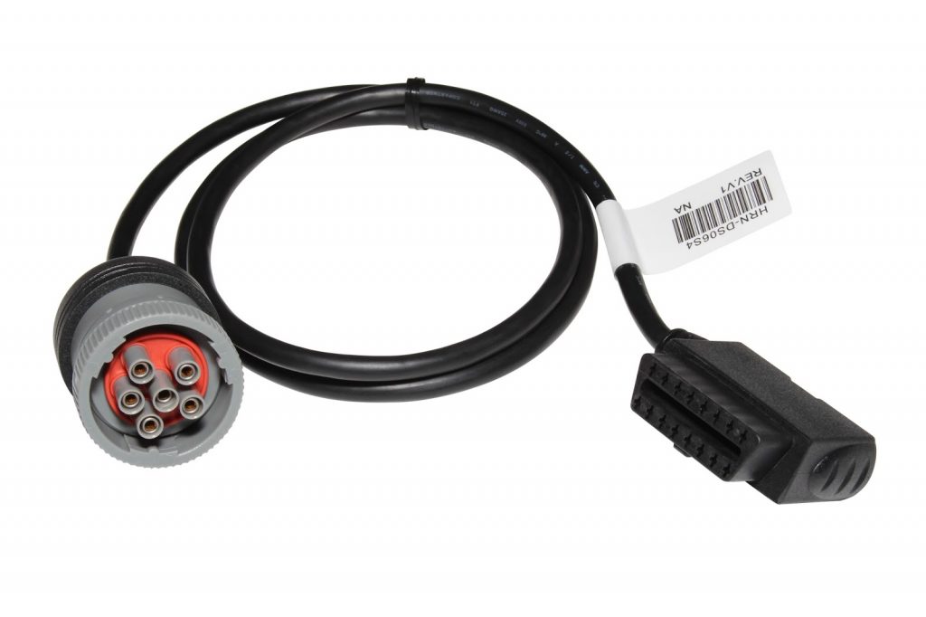 6-pin Heavy Duty Straight Harness - HRN-DS06S4 | Geotab GO | HRN-DS06S4