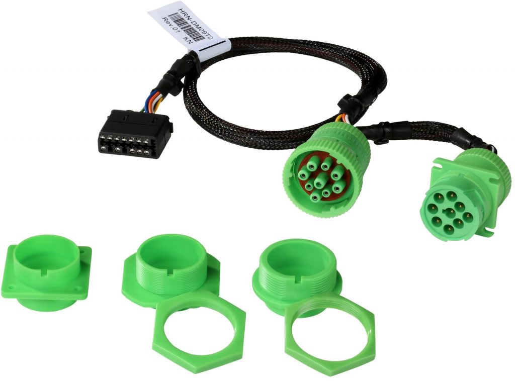 9-Pin Universal Heavy Duty T-Harness Kit | HRN-GS09K2-A | Geotab Cable