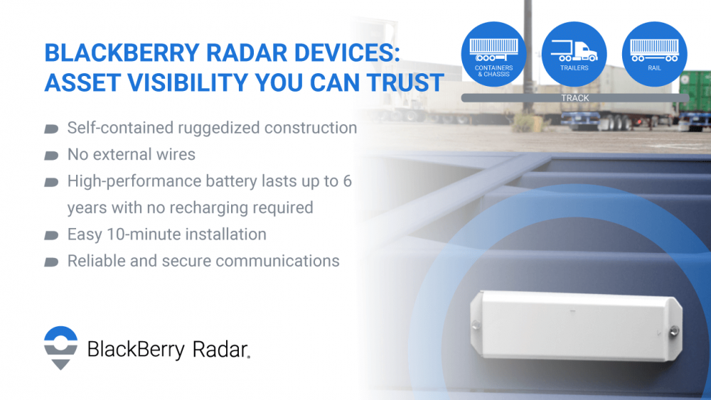 Blackberry Radar H2 Geotab Go Asset Tracker Fleet Tracking